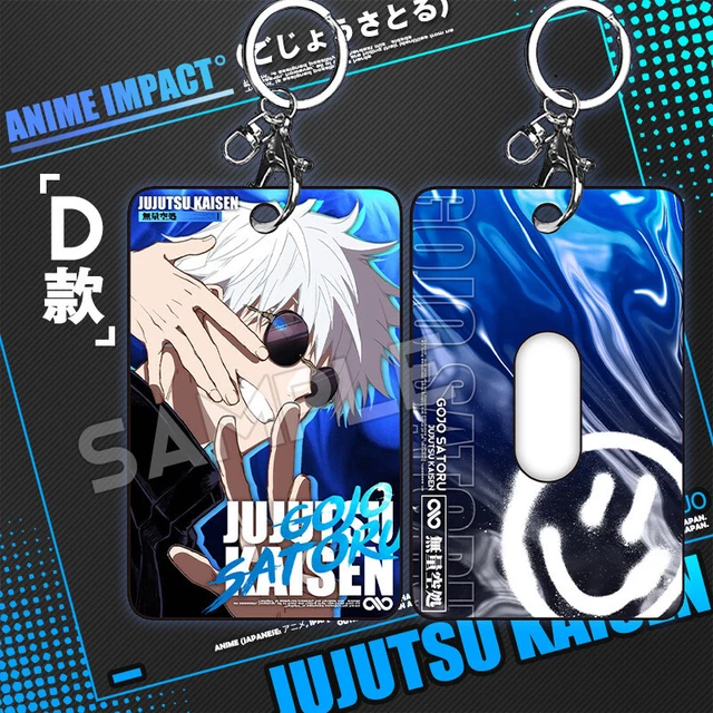 JUJUTSU KAISEN SATORU Gojo Bus Card Case Keychain Card Case Cartoon ...