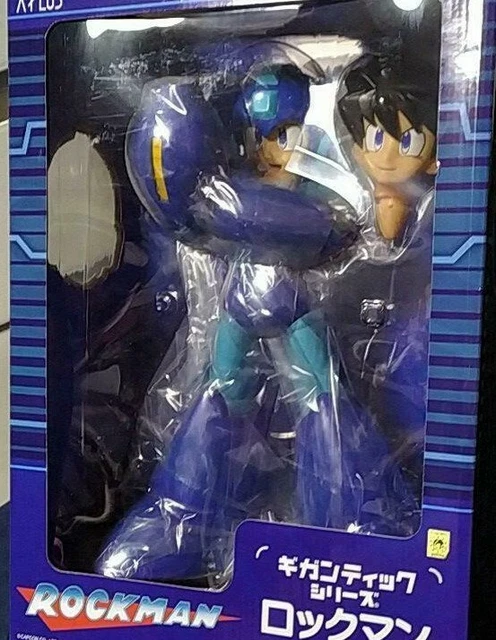ROCKMAN MEGA MAN Gigantic figure X Plus Rare Capcom Collectible From ...