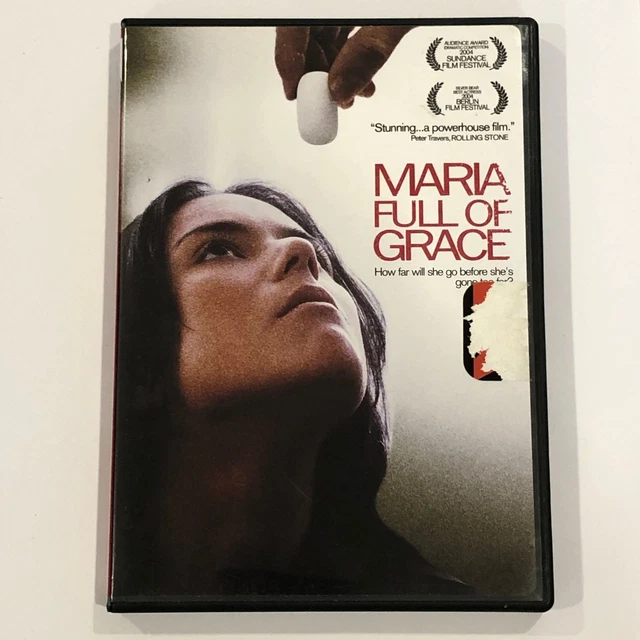 MARIA FULL OF Grace DVD 2004 Drama R Former Rental Sticker Residue HBO ...