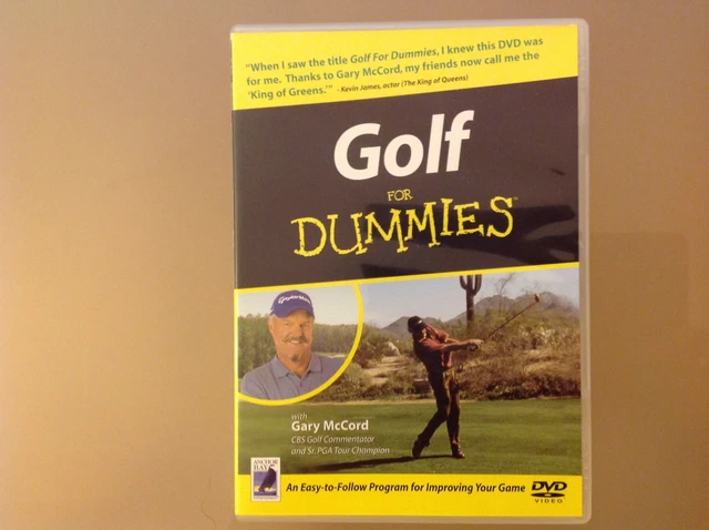 GOLF FOR DUMMIES Dvd - Very Good Condition £3.49 - PicClick UK