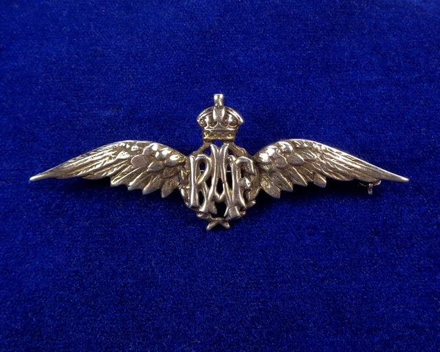 VINTAGE WW2 RAF Royal Air Force Pilot Wings Silver Sweetheart Brooch ... VINTAGE WW2 RAF Royal Air Force Pilot Wings Silver Sweetheart Brooch ...