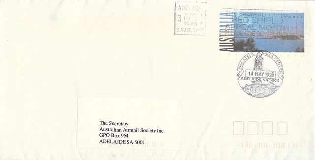 L1076 AUSTRALIA SA GPO Adelaide Red Shield Appeal slogan Pictorial pmk ...