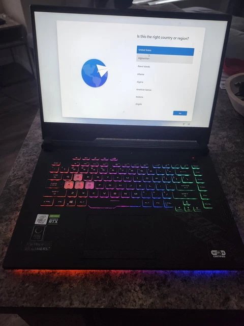 ASUS ROG STRIX G17 512 Go, Intel Core i7 10e gén., 2,60 GHz, 16 Go ...