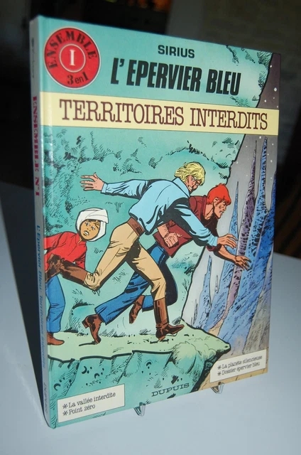 SIRIUS / L´EPERVIER BLEU "TERRITOIRES INTERDITS " 1986 reliure 3 titres (col1F) EUR 25,90 ...