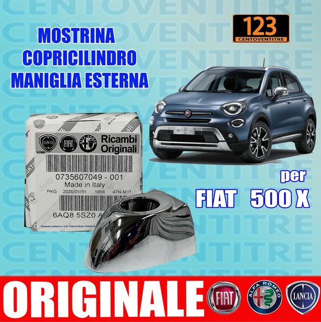 GUSCIO COPRI CILINDRETTO Maniglia Esterna Dx/Sx Fiat 500 X 735607049 ...