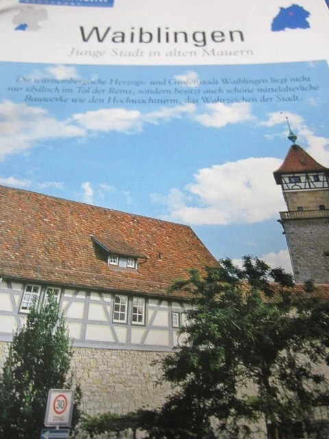 INTERESSANTES ÜBER BADEN Württemberg Waiblingen EUR 3,95 - PicClick DE