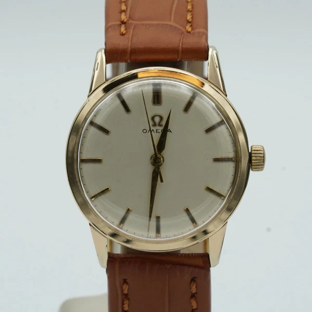 OMEGA SEAMASTER MONTRE Automatique Pour Homme Acier Doré 14714 35Mm Cal ...