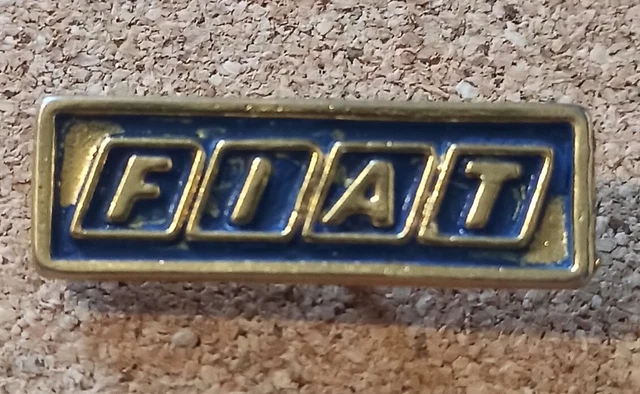 PIN'S FIAT AUTOMOBILE Voiture Logo Sigle Emblème Symbole Vintage Pins ...