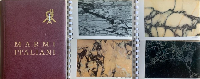 MARMI ITALIANI CATALOGO 1963 Carrara Nomenclatura Descrizione EUR 34,90 ...