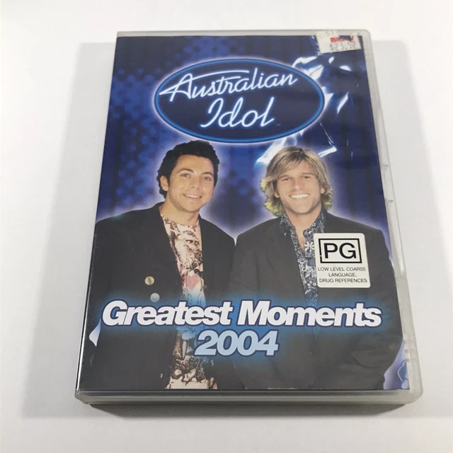 AUSTRALIAN IDOL GREATEST Moments 2004 DVD Region 4 PAL Andrew G James ...
