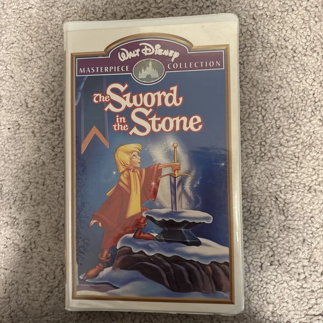 THE SWORD IN the Stone VHS Disney Clamshell Masterpiece £7.11 - PicClick UK