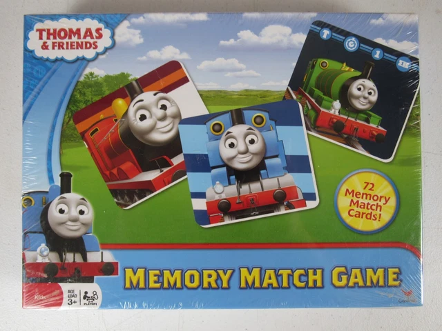 THOMAS & FRIENDS Memory Match Game Tank Engine Train Sealed £9.10 ...