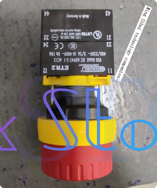 EMERGENCY STOP SWITCH ETR2 screw terminal 2NC+2NO module 1PC $174.00 ...