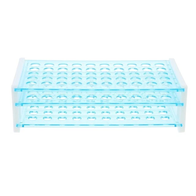PLASTIC CENTRIFUGE RACK Tubes Serological Test Laboratory £9.55 ...