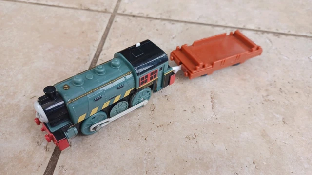 THOMAS TRACKMASTER PORTER train with original Truck. Old style TOMY EUR ...