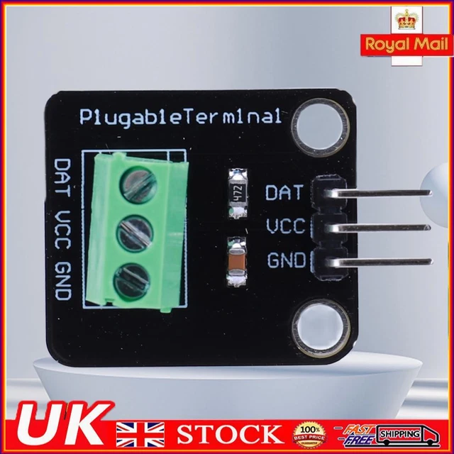 DS18B20 TEMPERATURE SENSOR Boards Plugable Terminal Adapter Useful For Arduino £4.79 - PicClick UK