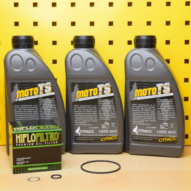 YAMAHA XJ650 XJ750 XJ900 Oelwechselset 80-93 Huile Cypacc 4T 10w40 F ...