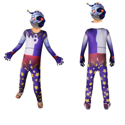 KID'S SUNDROP MOONDROP Cosplay FNAF BOSS Security Breach Game Jumpsuit ...