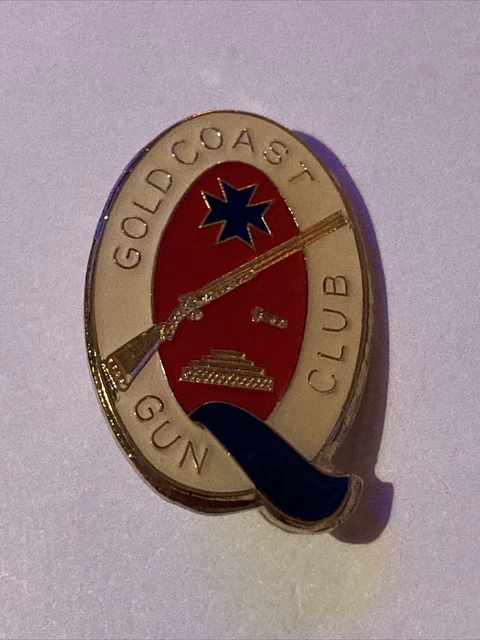 GOLD COAST GUN Club Shooting Badge Australia £14.99 - PicClick UK