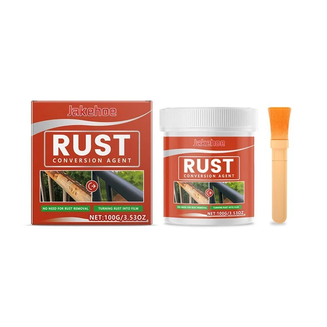 STOP RUST & Converts Rust Spots Leave Primed Surface. Stop Rust on ...