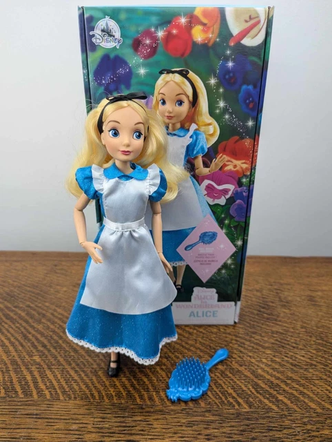 DISNEY STORE ALICE In Wonderland Classic 10" Doll See Description £18. ...