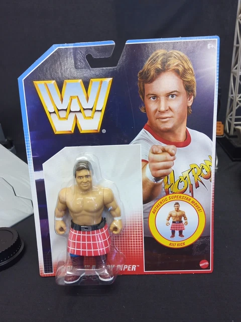 WWE MATTEL RETRO SERIES 11 ROWDY RODDY PIPER (Wave 1 (WWF HASBRO style ...