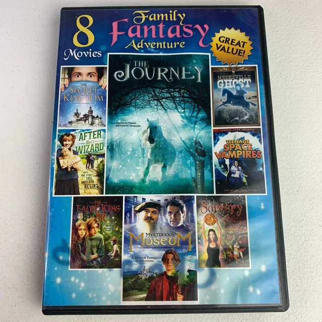 8 MOVIES FAMILY Fantasy Adventure DVD Journey Wizard Ghost Vampires $8. ...