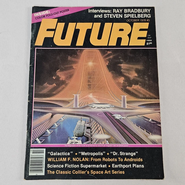 FUTURE MAGAZINE #5 October 1978 Ray Bradbury Steven Spielberg Galactica ...