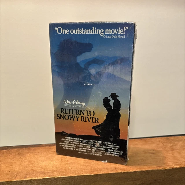 RETURN TO SNOWY River VHS 1988 NEW SEALED Walt Disney Home ...