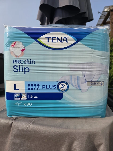 TENA PRO SKIN Slip Size L 30 Count £10.95 - PicClick UK