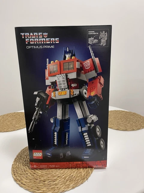 LEGO ICONS OPTIMUS Prime 10302 Building Kit Complete Set £109.90 ...