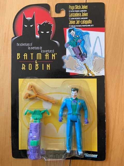 ADVENTURES OF BATMAN & Robin Pogo Stick Joker Kenner Figure 1995 £18.92 ...
