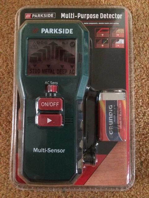 PARKSIDE MULTI DETECTOR, 4 Detection functions for Wood, Metal ...