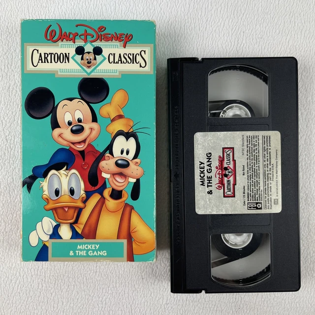 WALT DISNEY CARTOON Classics - V. 11 - Mickey the Gang (VHS, 1991) £8. ...