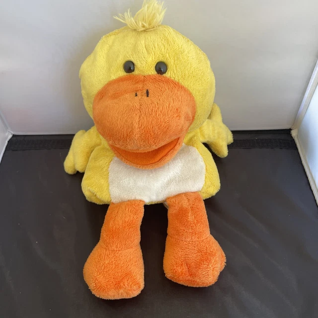 THE CUDDLE CREW Duck Hand Puppet Soft Plush Toy With Sound £15.00 ...