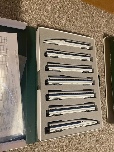 KATO SERIES 500 Shinkansen Bullet Train ‘Nozomi’ 7 Cars Set 10-382 £180 ...