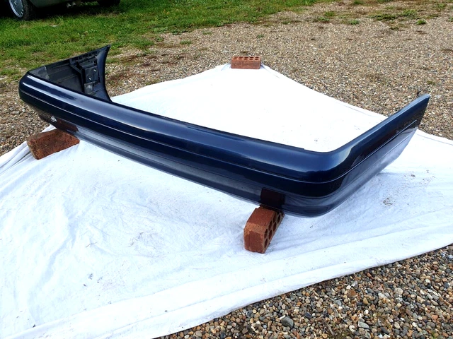 MERCEDES R129 SL Rear Bumper Complete [Facelift] - Azurite Blue ...