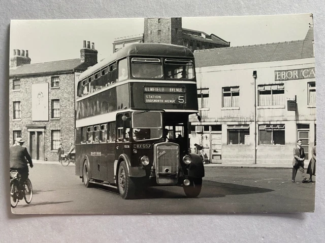 BUS PHOTO ROUGIER Street York Double Decker K5G ECW Body West Yorkshire ...