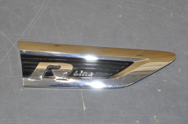 ORIGINAL VW TIGUAN + ALLSPACE Emblem Schriftzug R-Line rechts vorne ...