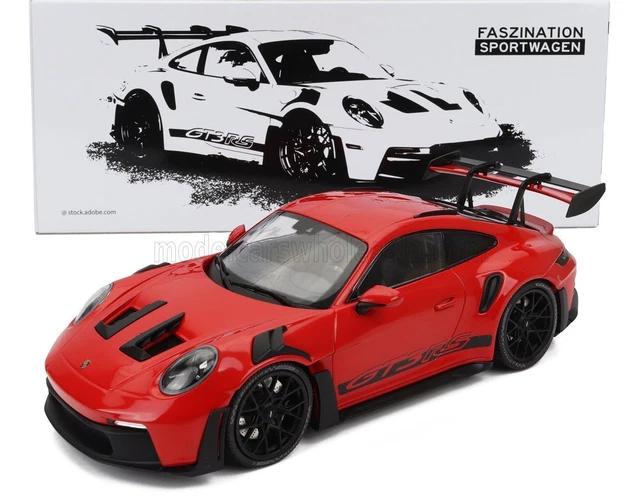 MINICHAMPS PORSCHE 911 992 GT3 Rs Coupe 2023 Black Wheels Red Black - 1:18 Model £160.61 ...