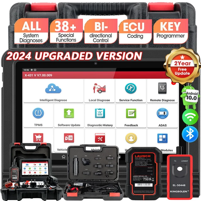 LAUNCH X431 PRO V5.0 PRO5 Car Diagnostic Bi-directional Tool OBD2 Scanner Reader EUR 834,84 ...