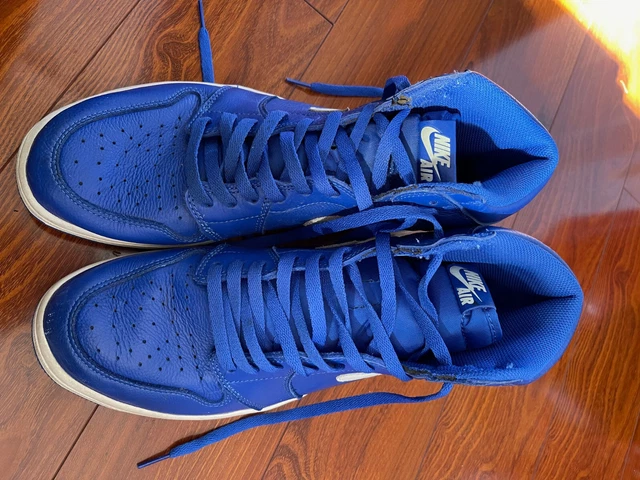 NIKE AIR JORDAN 1 Retro High OG Hyper Royal 2018 Taille 12 555088-401 ...