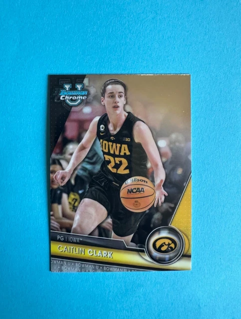 2024 BOWMAN CHROME U CAITLIN CLARK Base #34 Hawkeyes $23.09 - PicClick CA