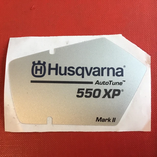 HUSQVARNA GENUINE 550 XP Mk2 Chain saw Sticker Logo Decal £7.04 ...