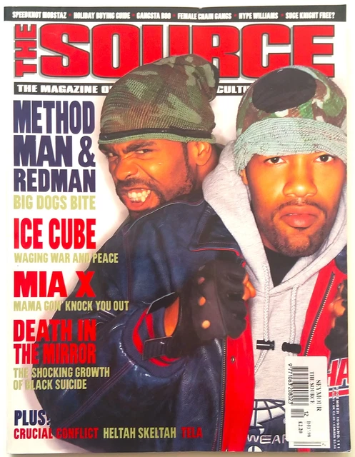 THE SOURCE MAGAZINE No. 111 Method Man & Redman, Ice Cube, Mia X ...