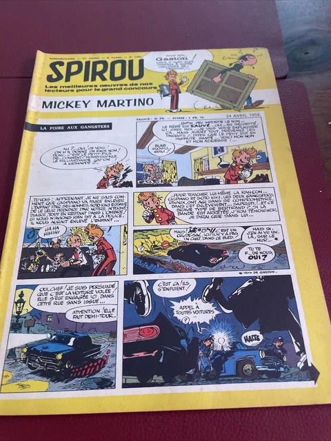 1958 TIM UND Struppi Spirou 1045 Buck Danny Lucky Luke Gaston £1.72 ...