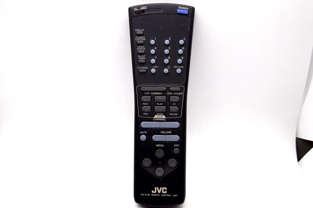 GENUINE JVC TV Remote RM-C746 AV27820US AV28720 AV2982T AVZ7820 ...