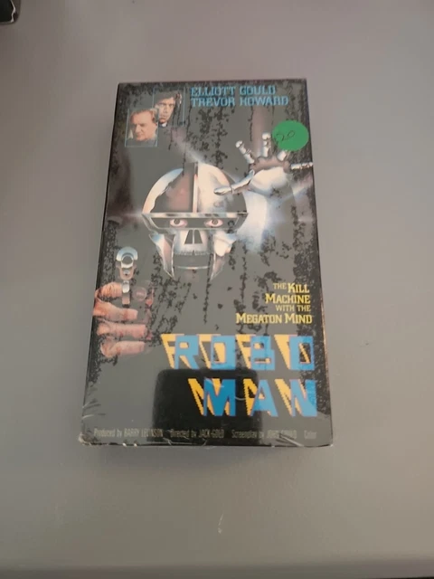 ROBO MAN (1973) VHS Killer Robot Scifi Elliot Gould Sealed Brand New ...