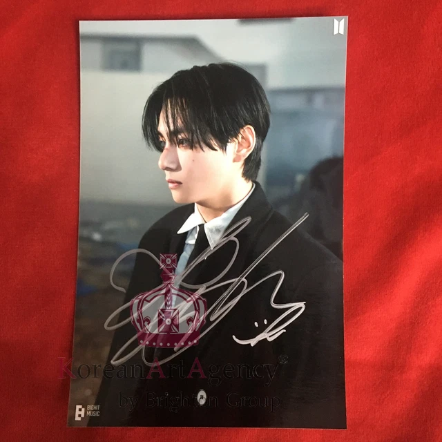 BTS V KIM Taehyung Love Wins All 6inches Autograph EUR 249,00 - PicClick DE