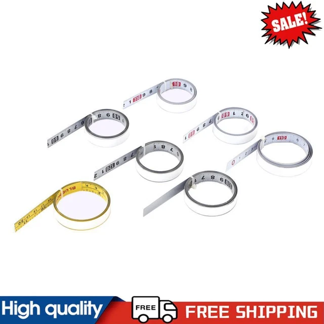 1M SELF ADHESIVE Miter Saw Track Tape Measure Backing Metric Steel ...